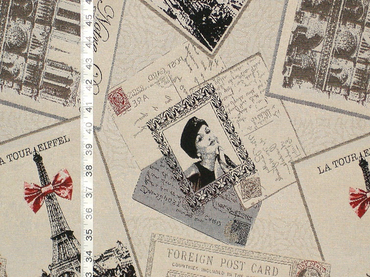 Paris Themed Fabric
